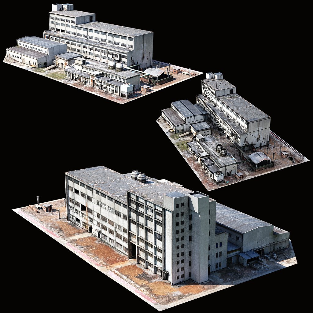 Scan Old factory | Buildings models | BlenderKit