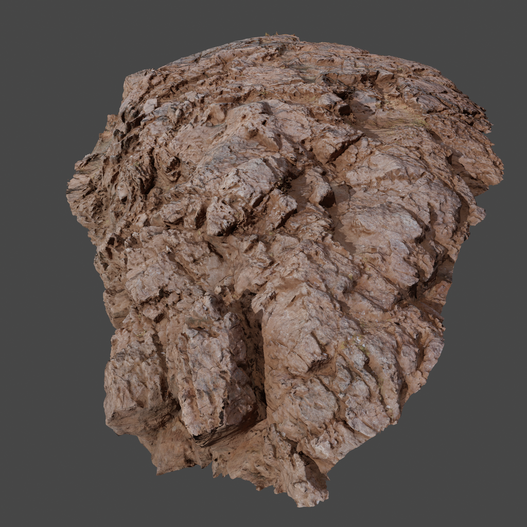 Desert Ground Boulder Rocks | Environment Elements models | BlenderKit