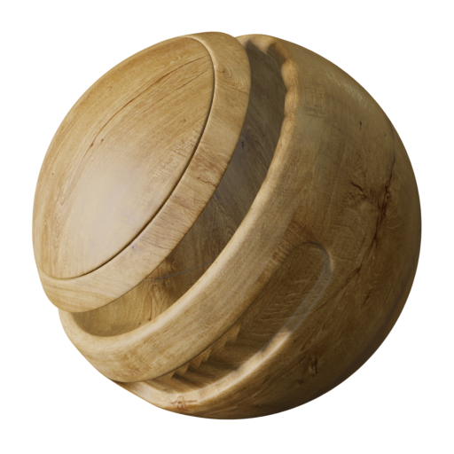 Oak raw fine wood PBR texture seamless | FREE wood materials | BlenderKit