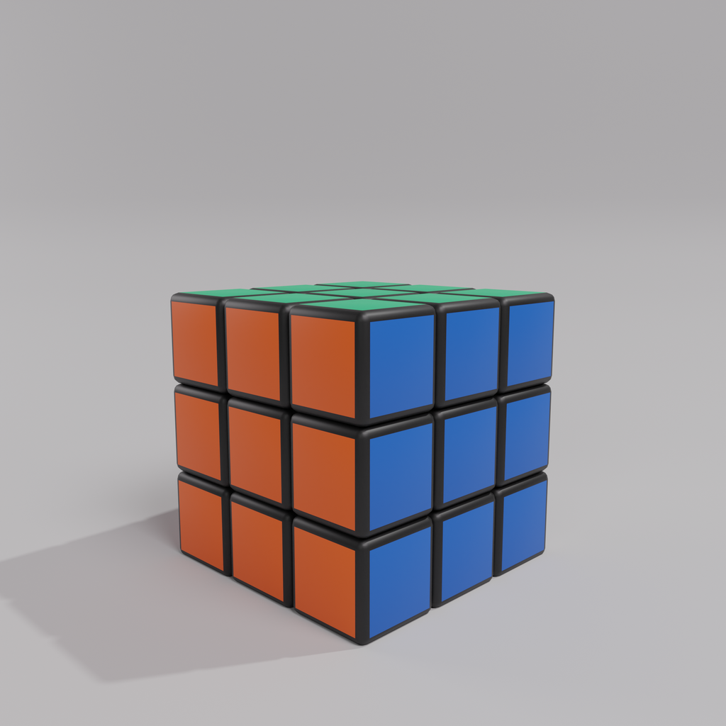 Rubik cube | FREE Miscellaneous models | BlenderKit