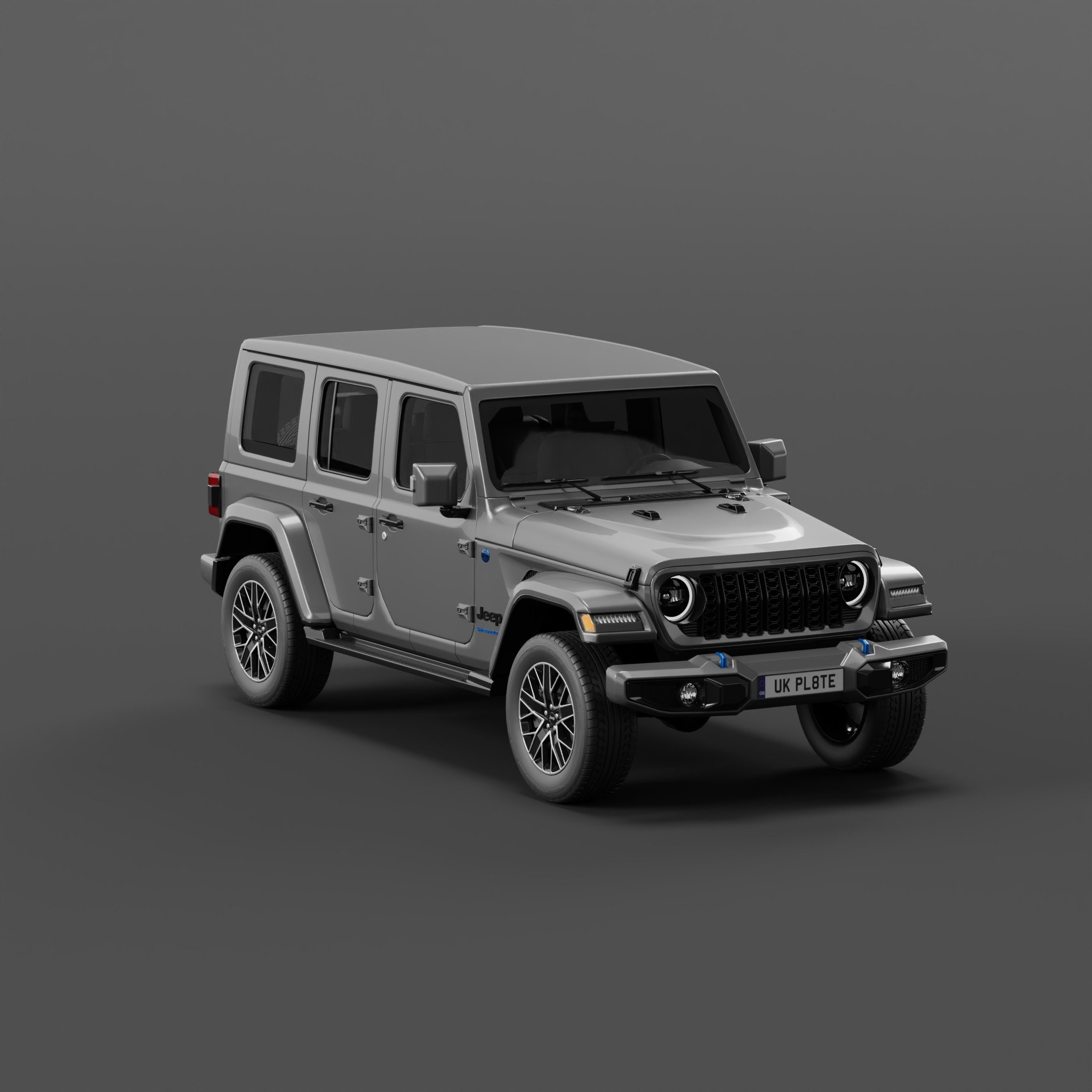 Jeep Wrangler 4xe | Modern Cars models | BlenderKit