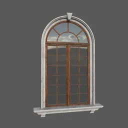 Classical Window | FREE 3D Window models | BlenderKit