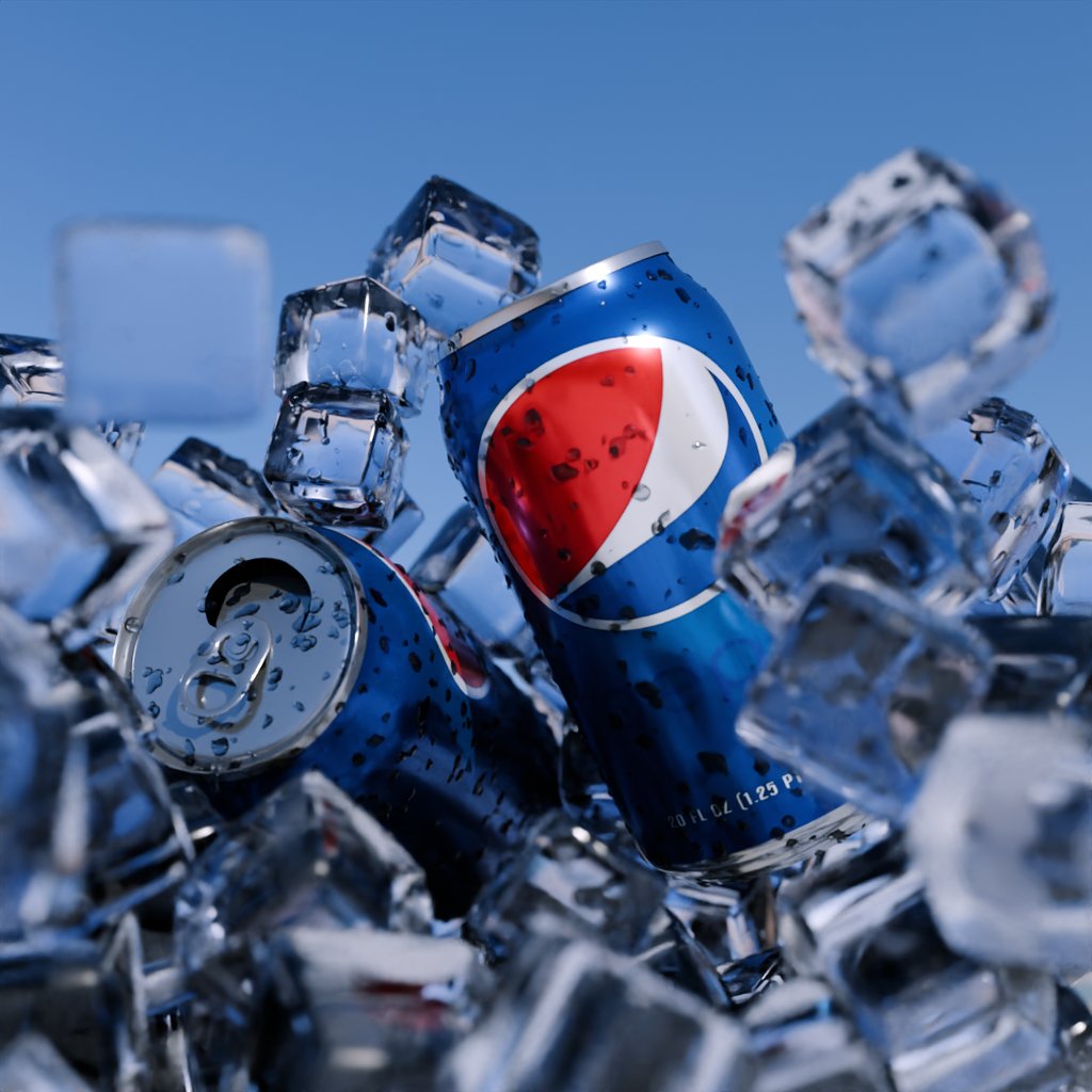 Photorealistic Pepsi Can | Containers models | BlenderKit