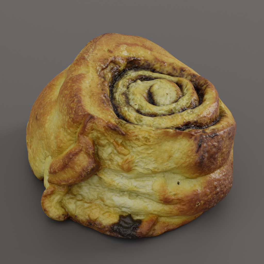 Cinnamon Roll | Sweets / Desserts models | BlenderKit