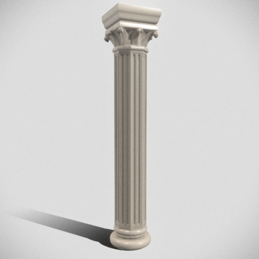 Pillar Small | Architectural Structures models | BlenderKit