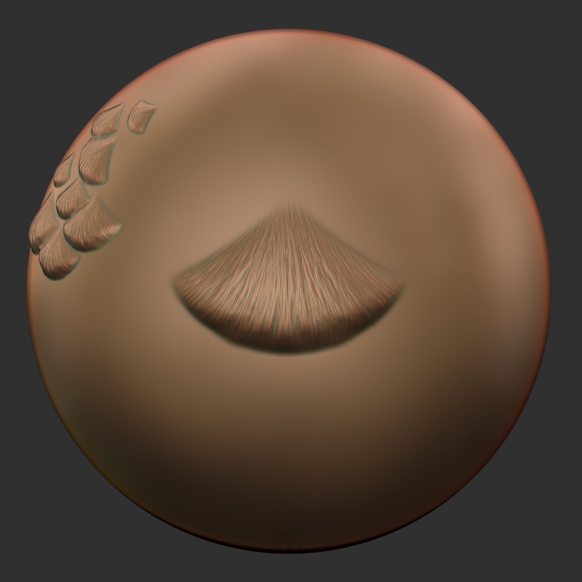 ER Fish Scale 13 | Scales brushes | BlenderKit
