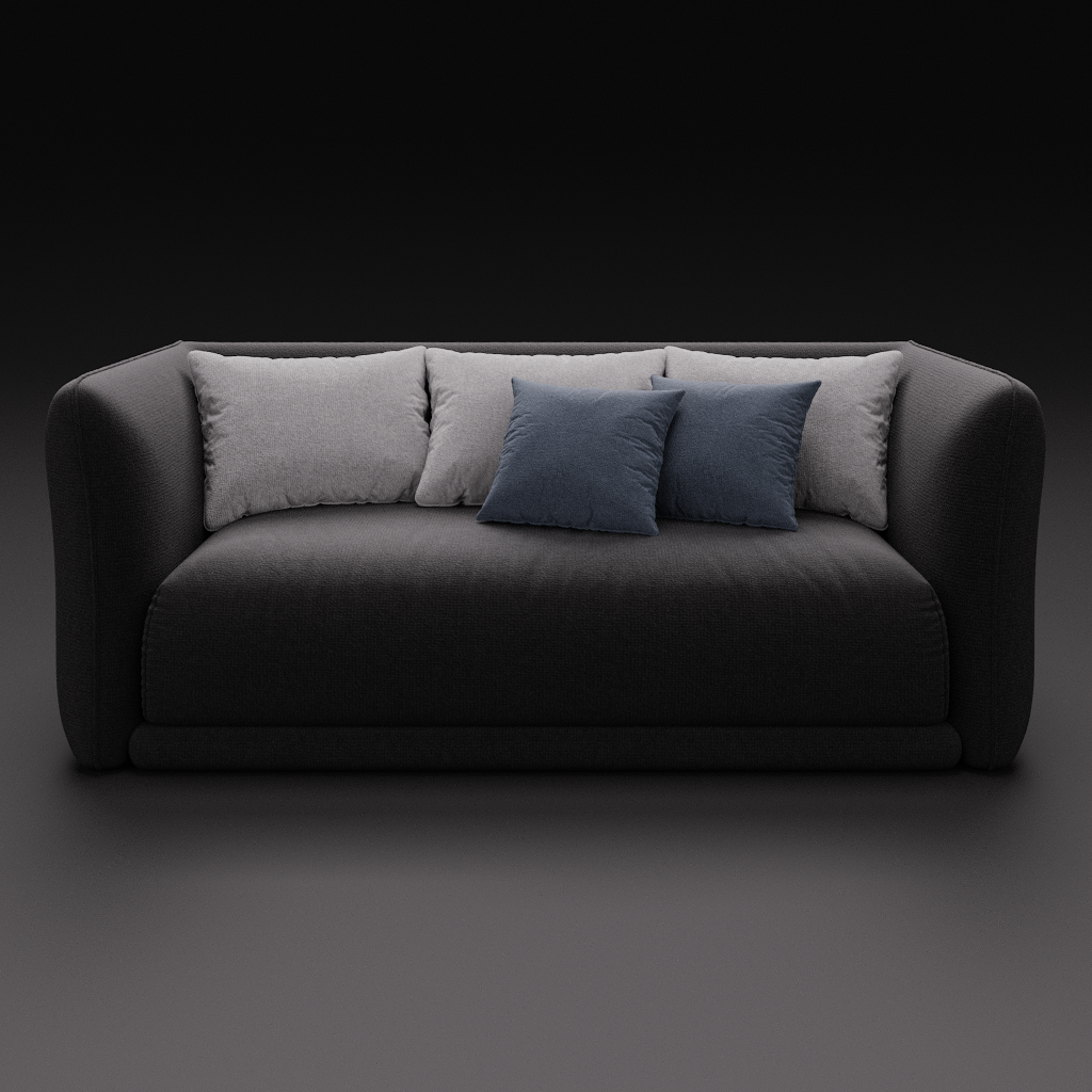 Sofa Jill | 3D Sofa models | BlenderKit