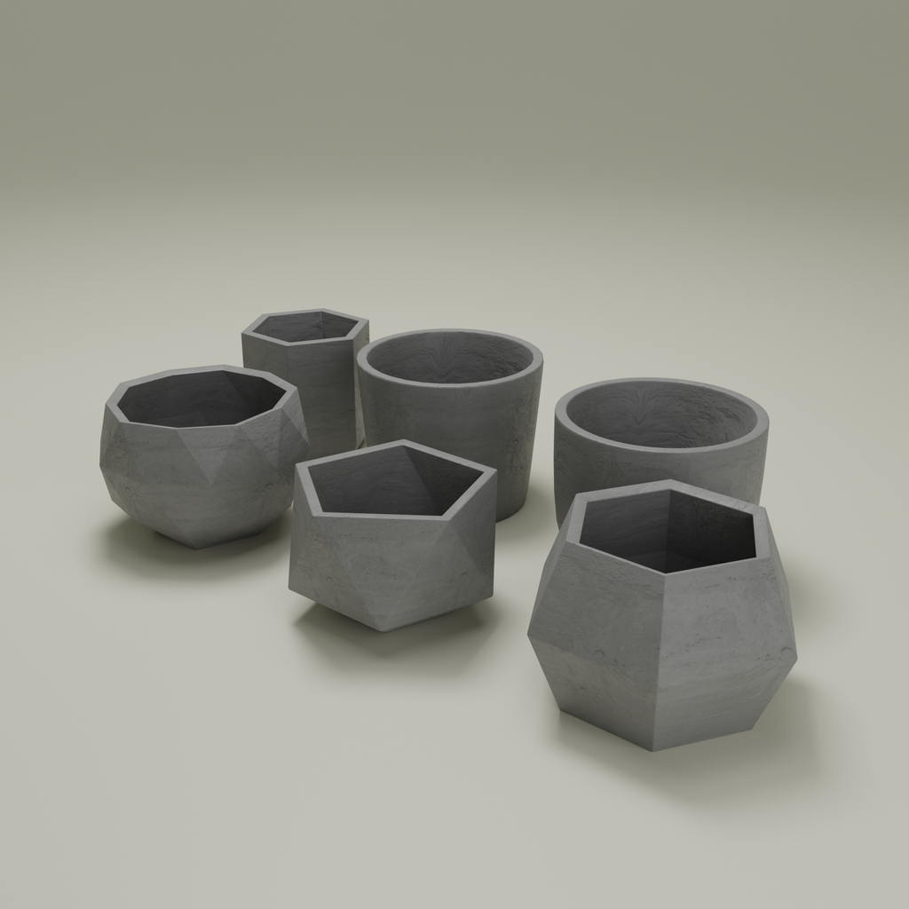 Small ceramic glossy vase decoration | FREE 3D Vase models | BlenderKit