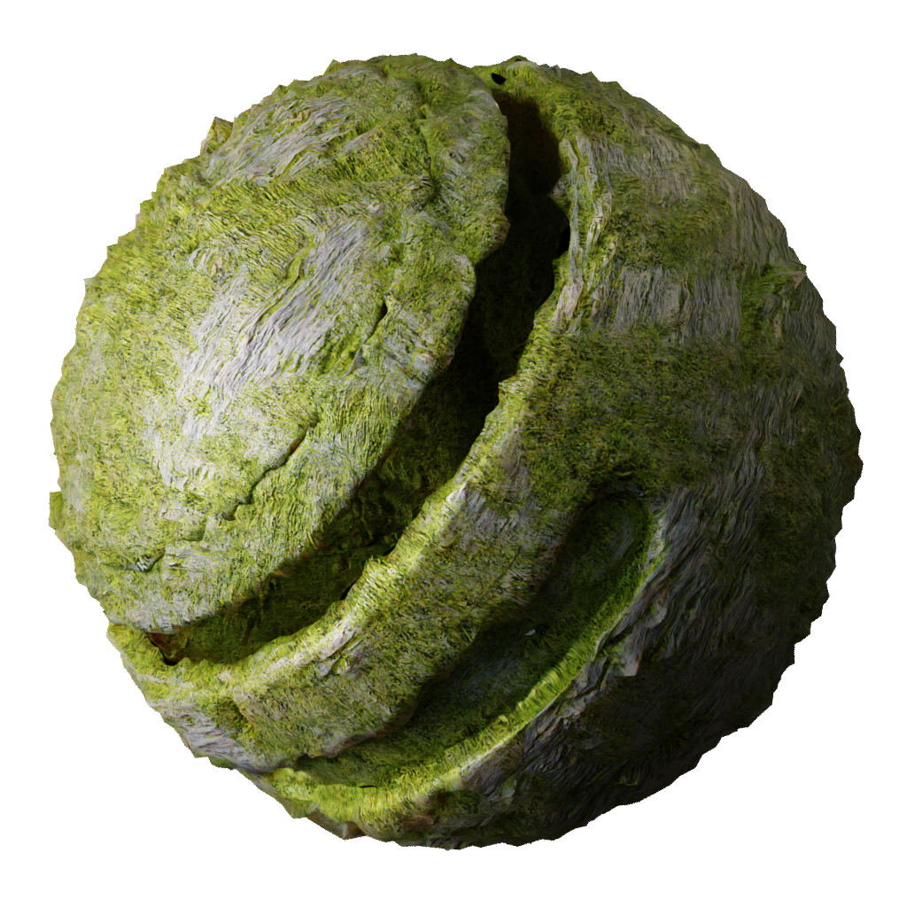 Volcanic Rock Moss | FREE stone materials | BlenderKit