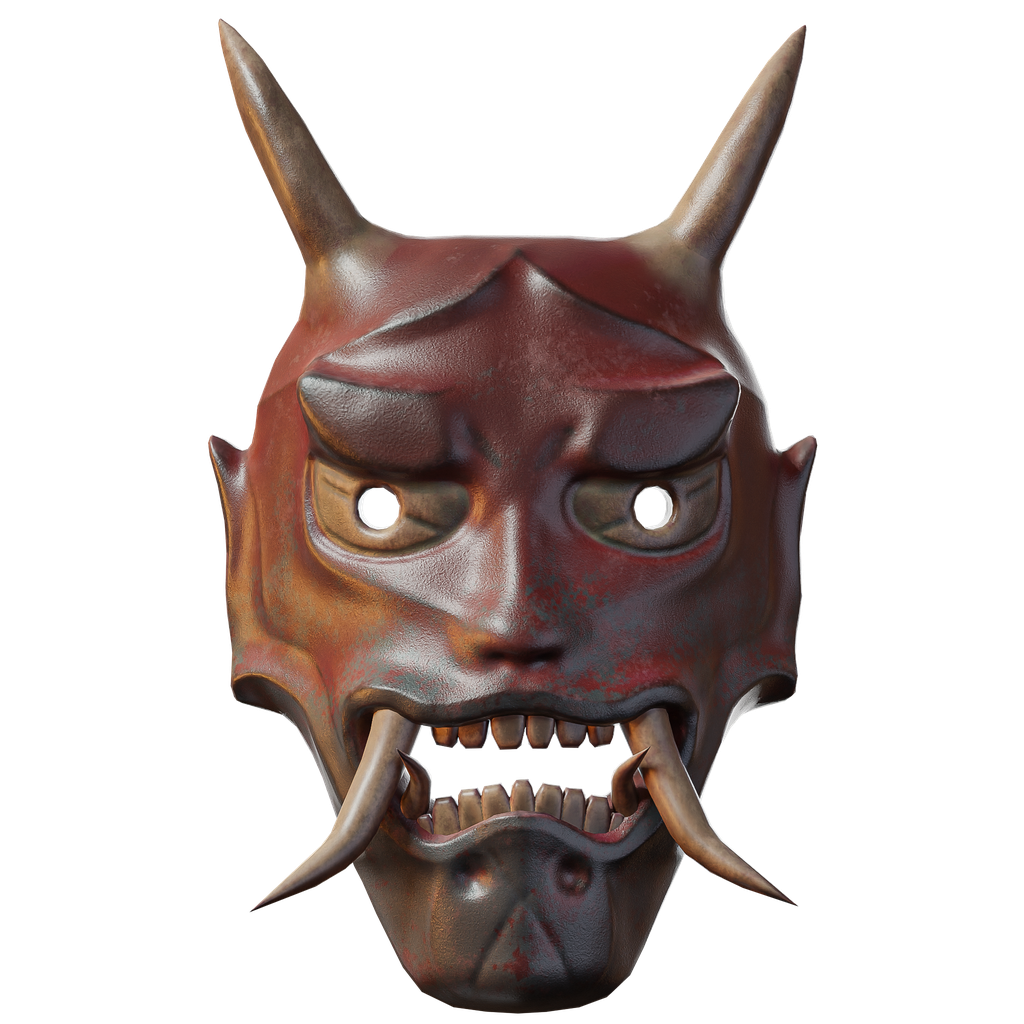 OniMask | FREE Headwear models | BlenderKit