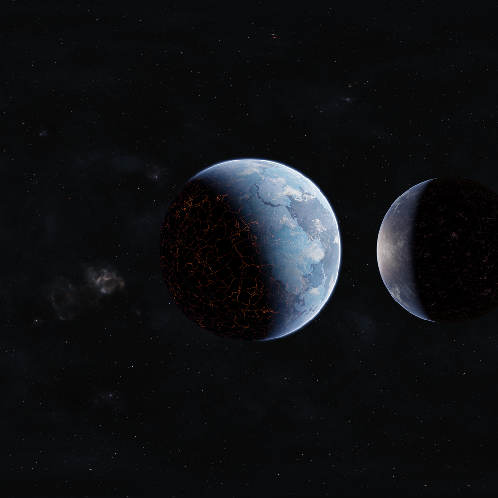 BlenderKit | Download the Realistic Planet Atmosphere hdr