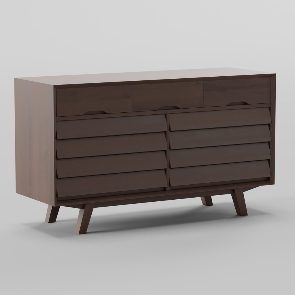 Moi Mini Cabinet | Cabinets models | BlenderKit