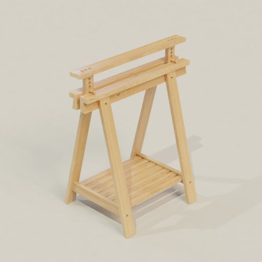 Easle for table | Desks models | BlenderKit