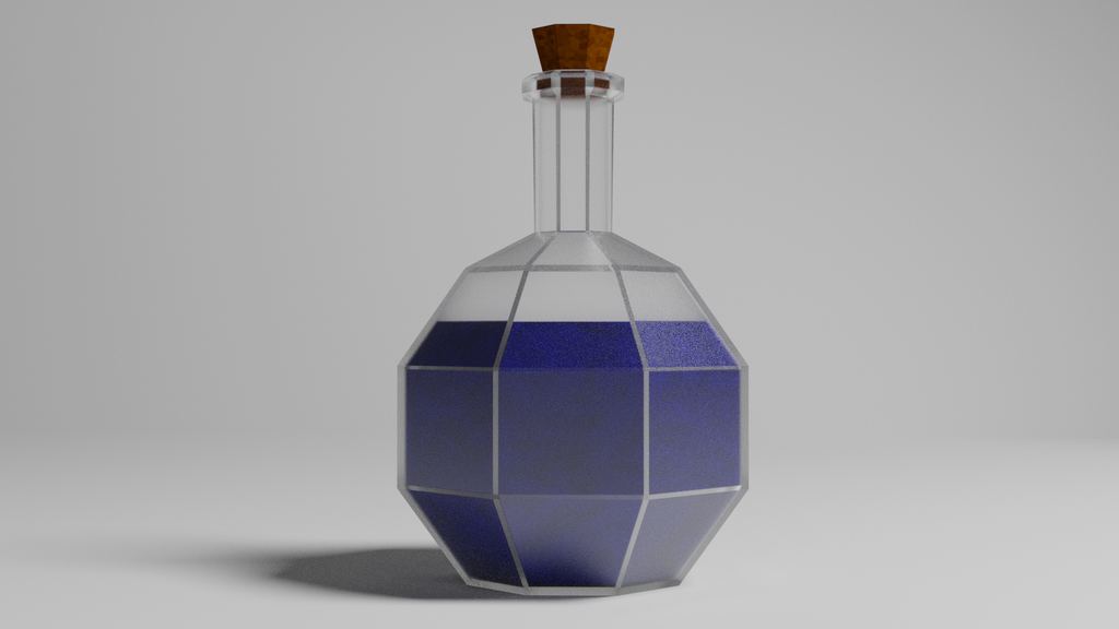 Blue Potion | Miscellaneous models | BlenderKit