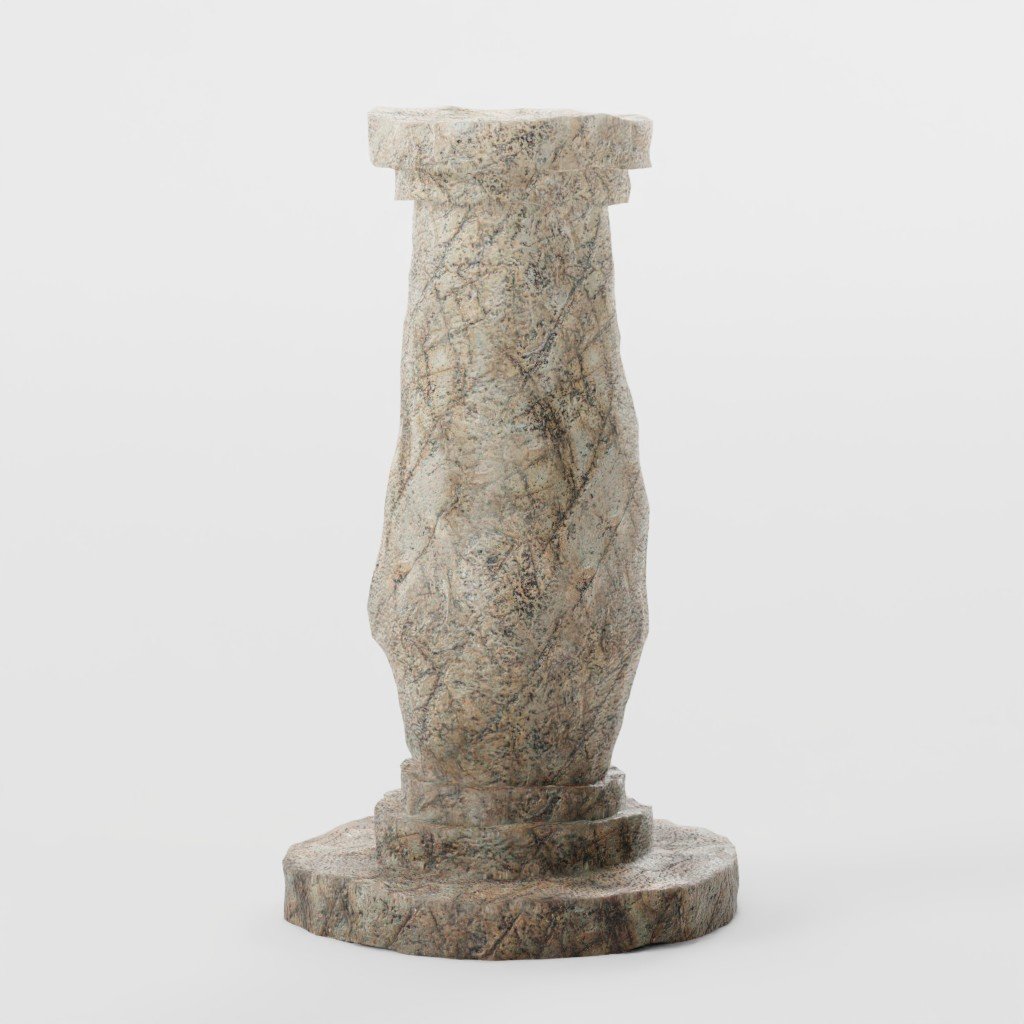 Stone Pillar | Architectural Structures models | BlenderKit