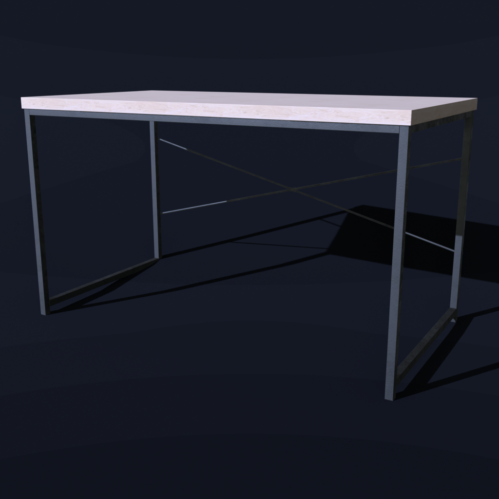 Wooden Table Leg Small | Tables models | BlenderKit