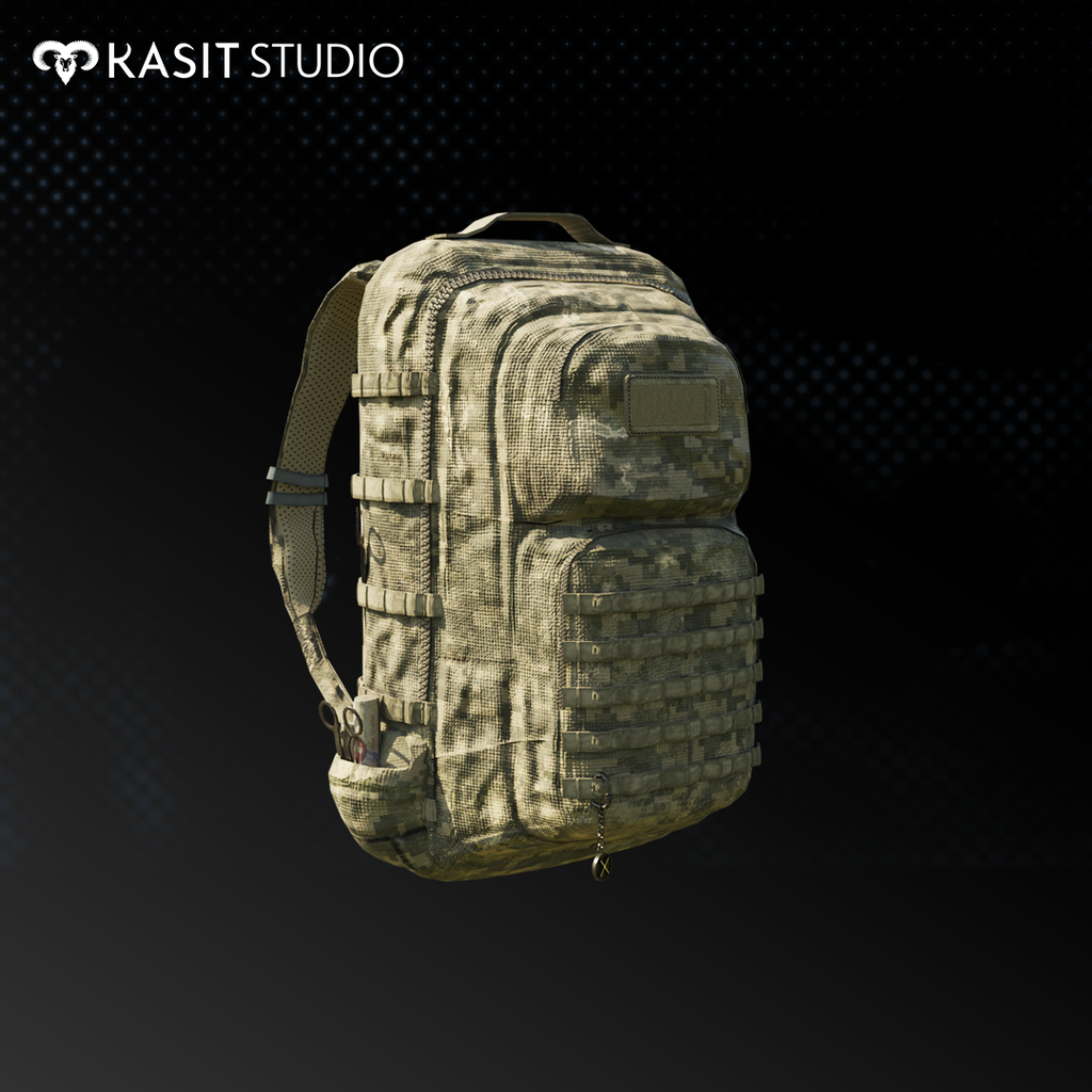 Backpack (rigged) | Industrial Equipment models | BlenderKit