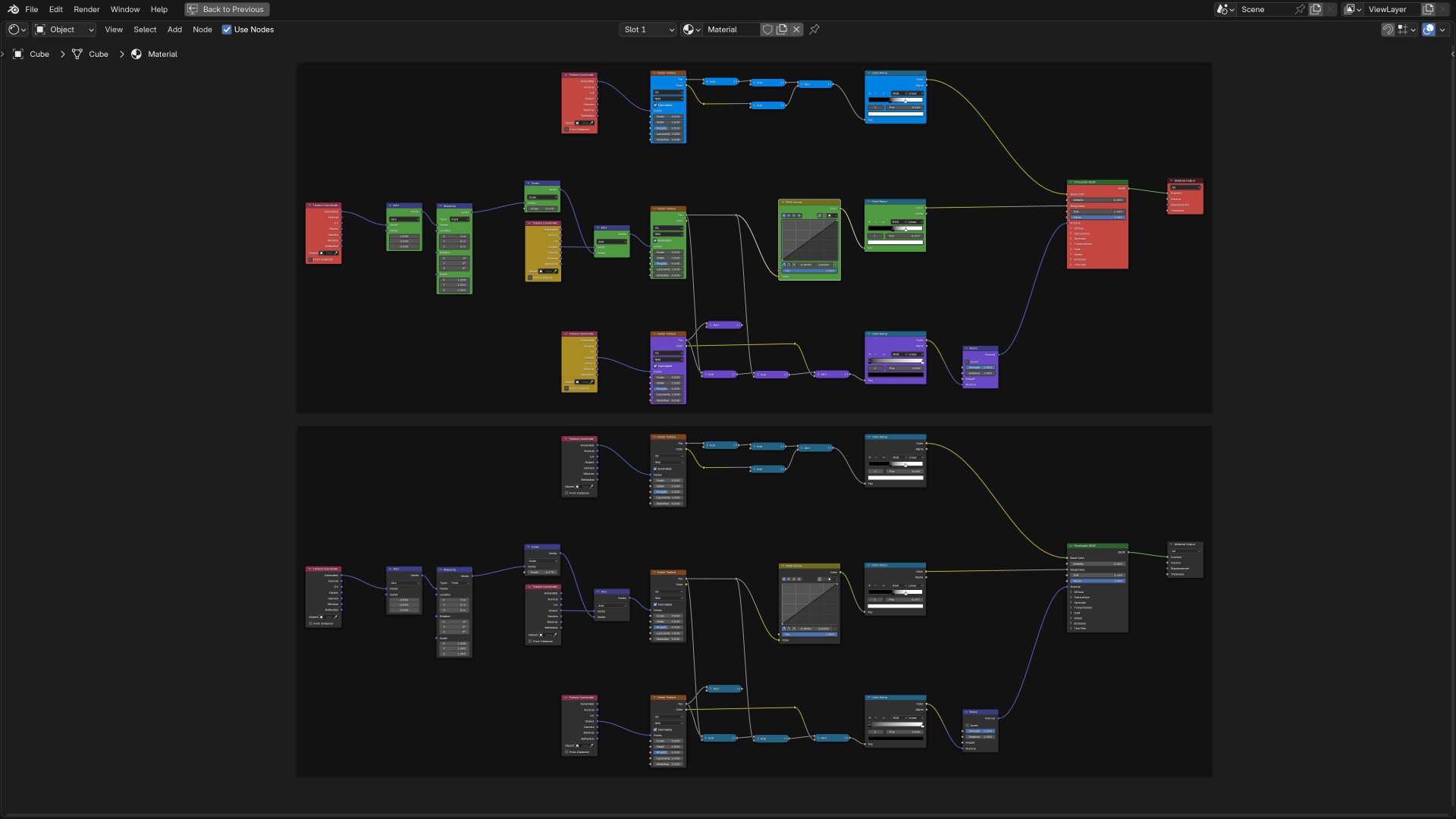 Node Color Tools Pie | BlenderKit