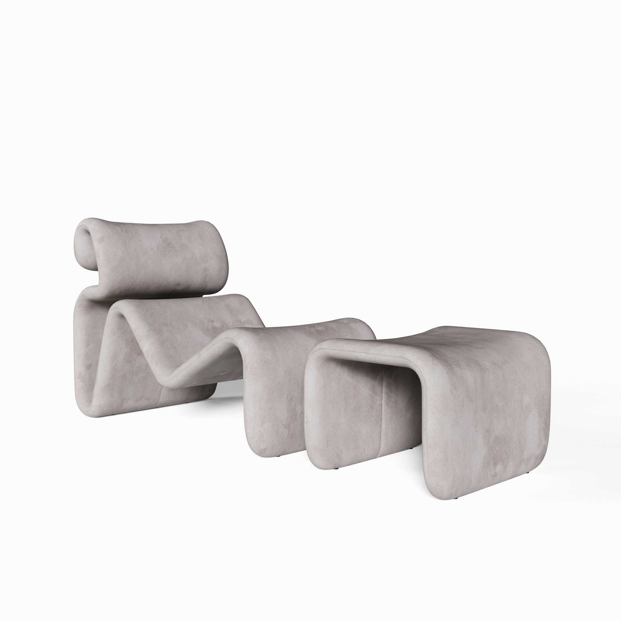 Etcetera Lounge Chair | Sitting Chairs models | BlenderKit