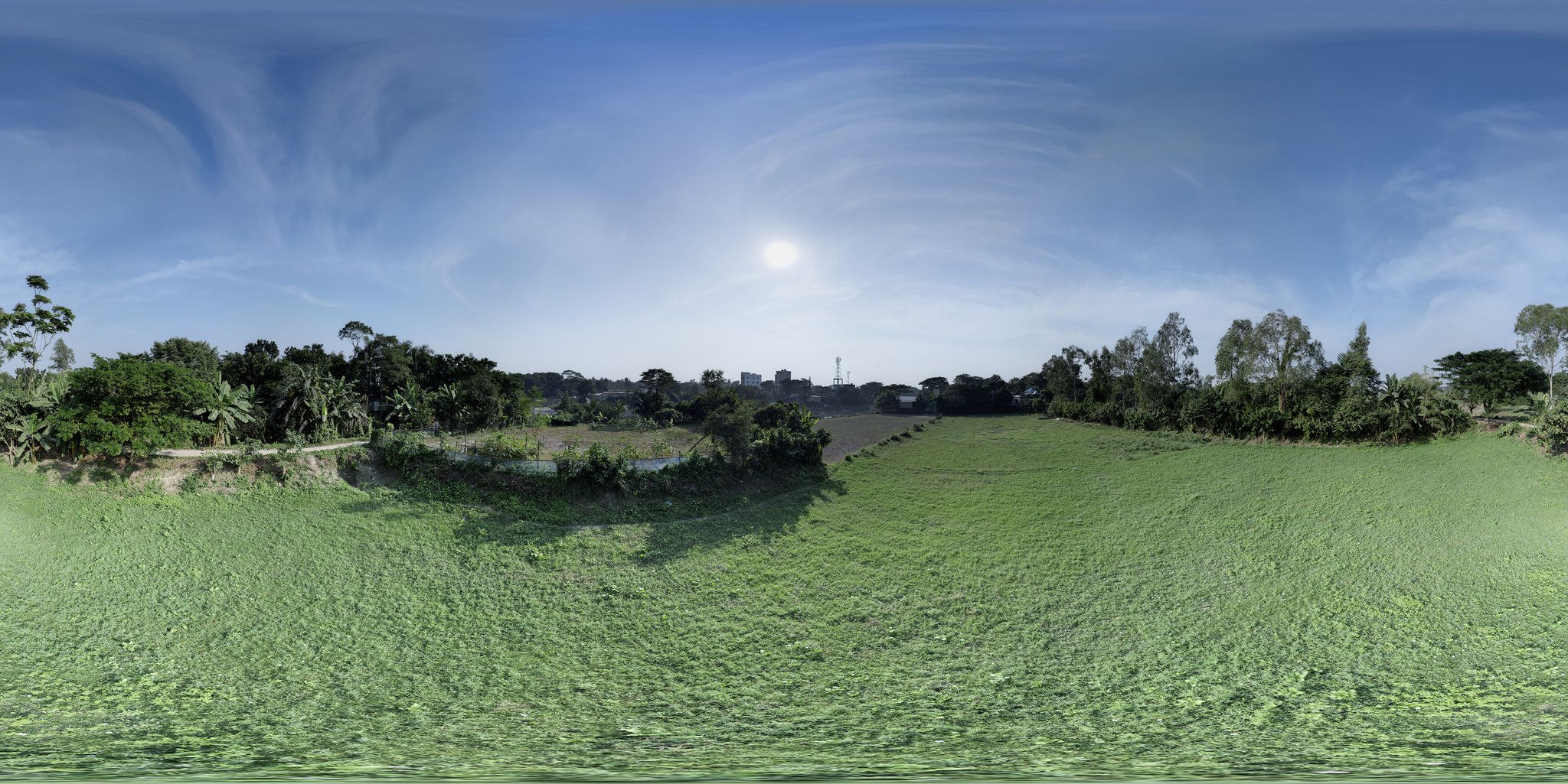 Green Field HDR Panorama | Nature HDRis | BlenderKit