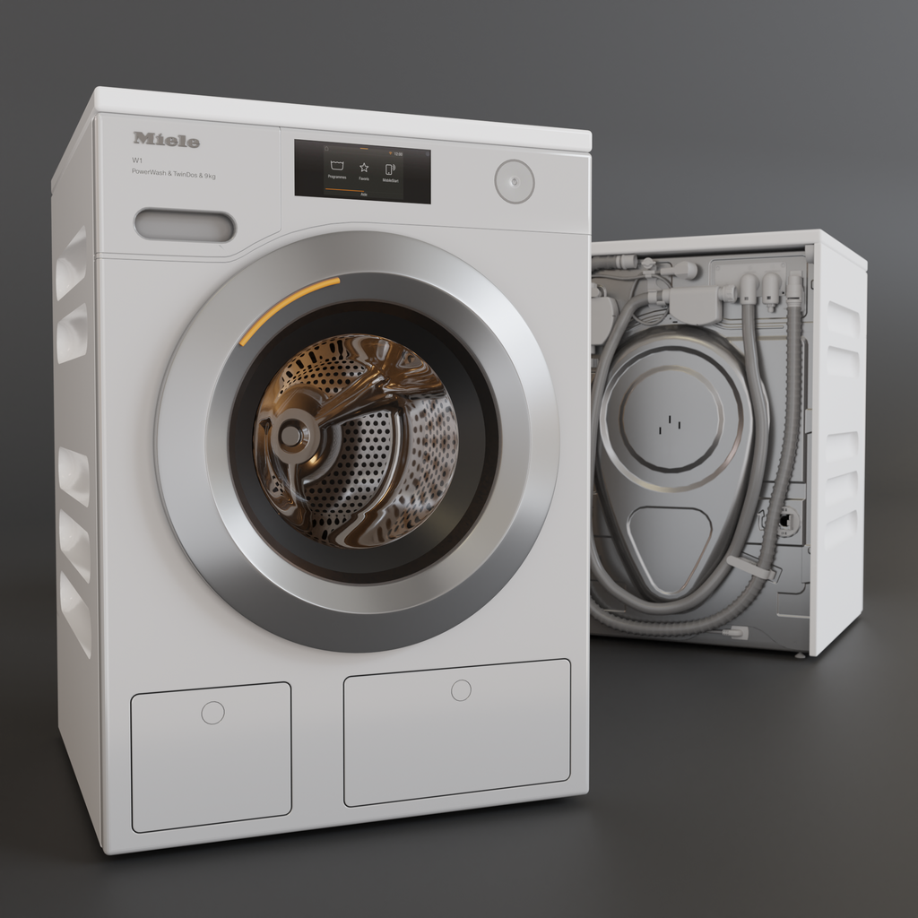 Miele Washer | Home Appliances models | BlenderKit
