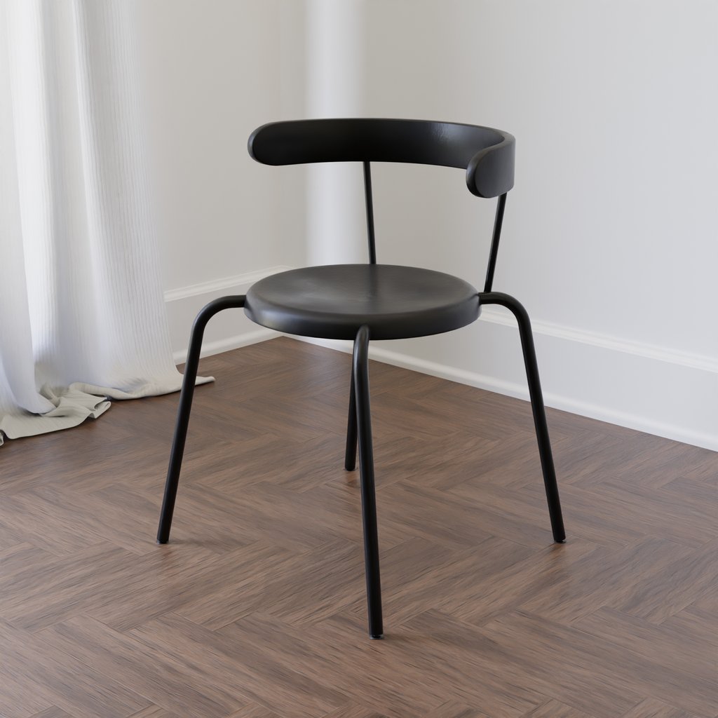 Anthracite Chair | Sitting Chairs models | BlenderKit