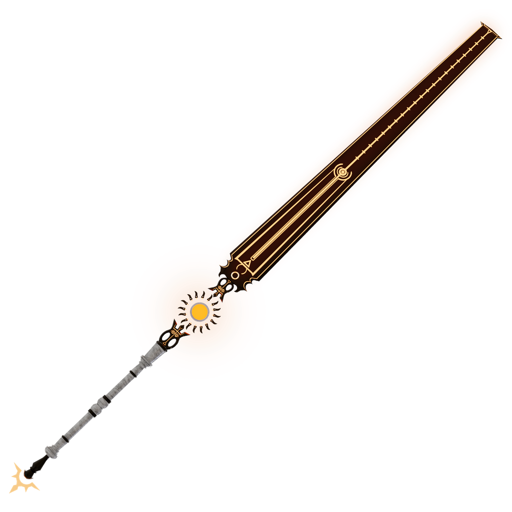 Sword Of Sun | FREE Sci-Fi Weapons models | BlenderKit