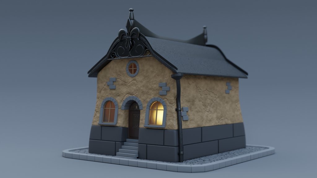 Old building stone | 3D Historic models | BlenderKit