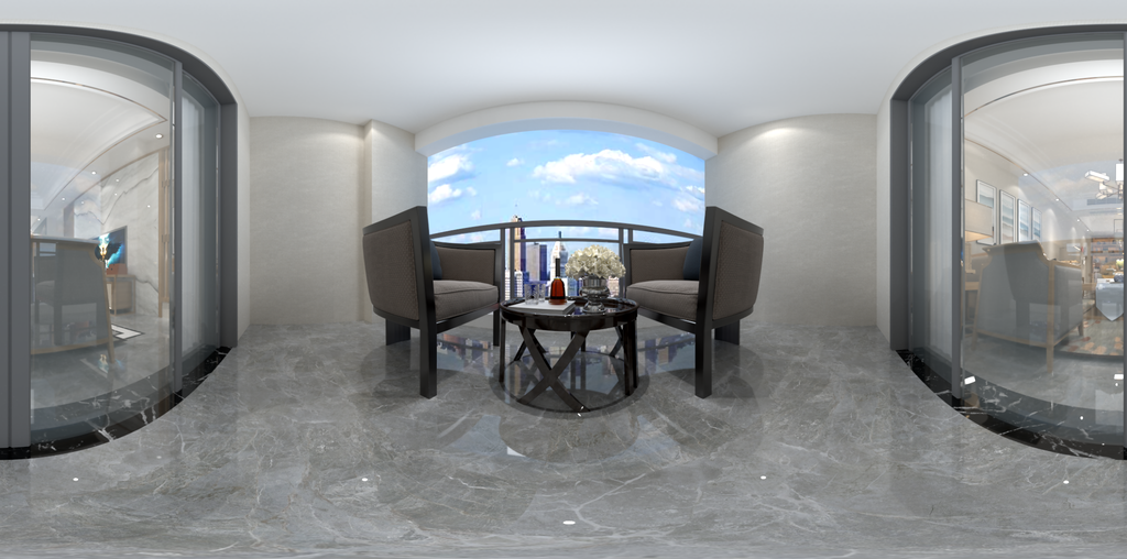 Balcony | FREE Interiors HDRis | BlenderKit
