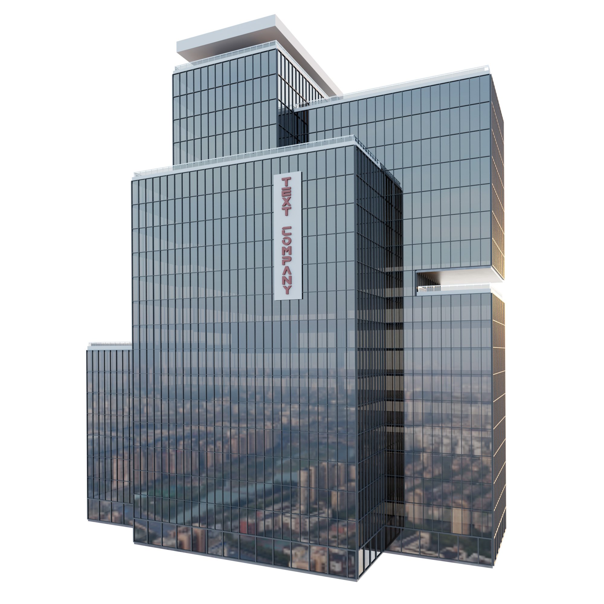 Modern Tower and Skyscraper Building | Commercial Buildings models ...