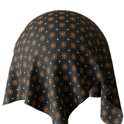 Ethnic batik truntum pattern fabric | FREE fabric materials | BlenderKit