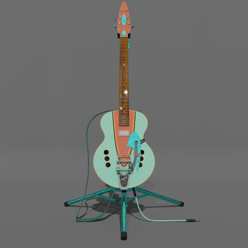 Designed by Backlund | FREE Musical Instruments models | BlenderKit