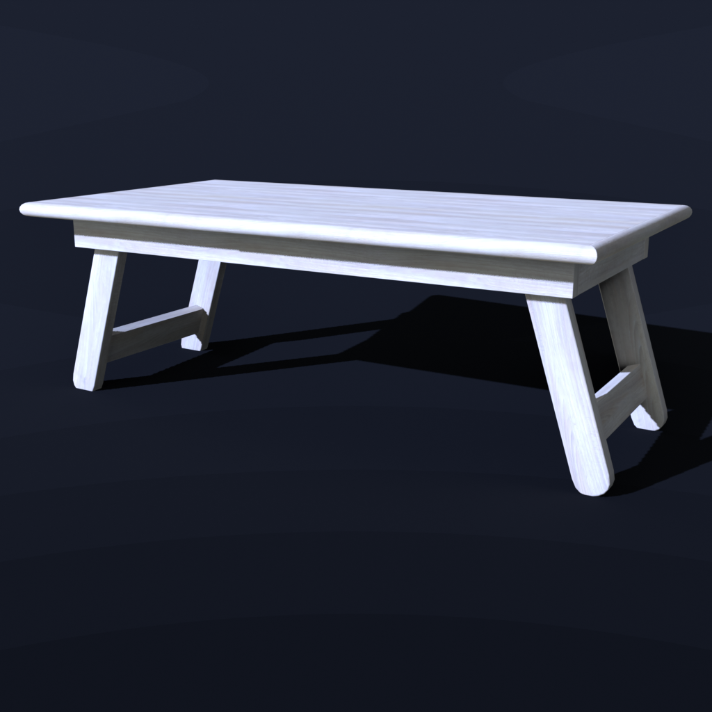 Wooden BedTable Small | Tables models | BlenderKit