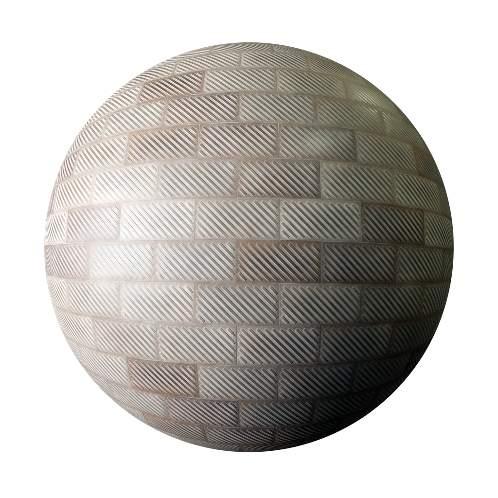 Sidewalk Tactile Tiles | FREE tiles materials | BlenderKit