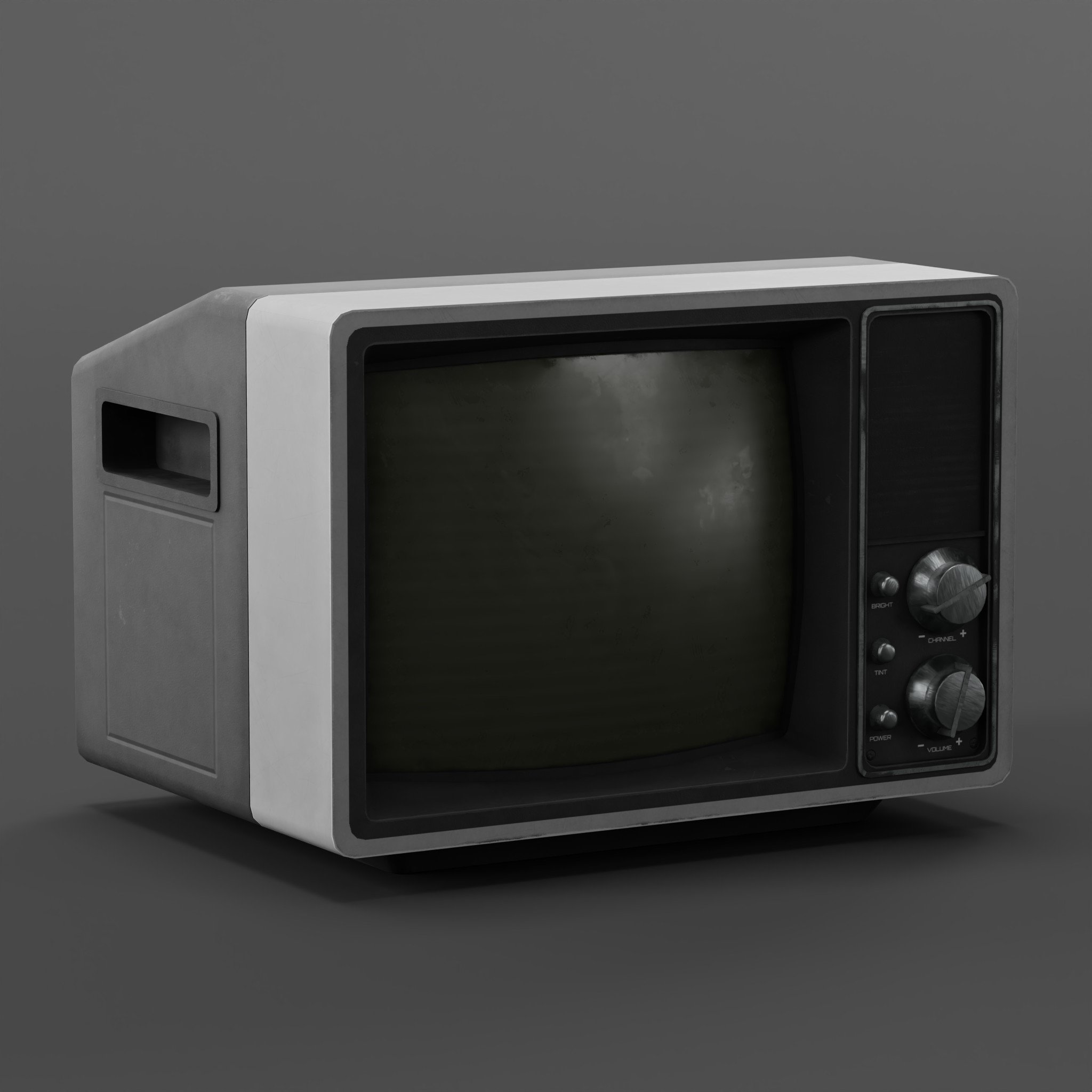 Cube TV | Video devices models | BlenderKit