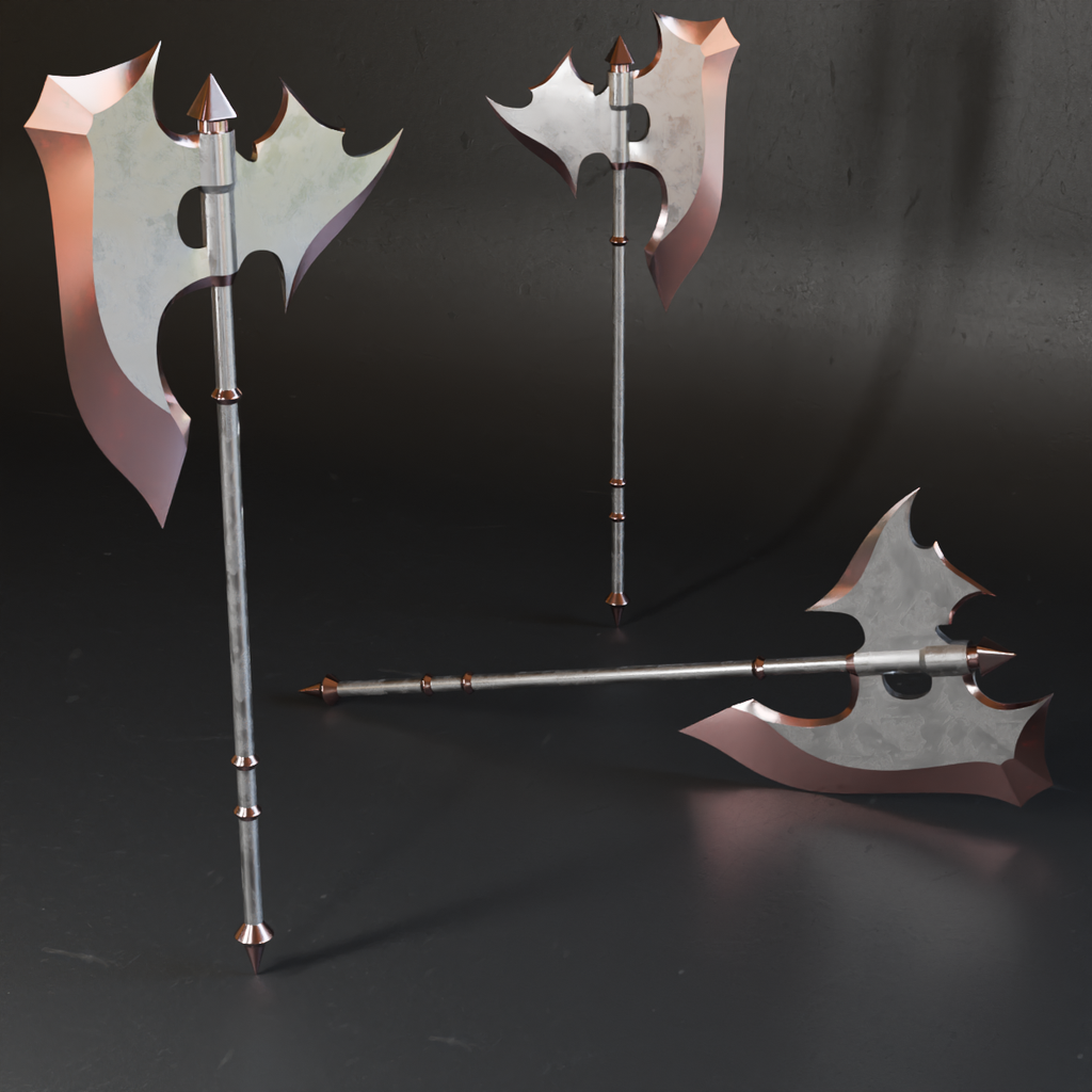 MK Axe lowpoly-031 | Historical Weapons models | BlenderKit