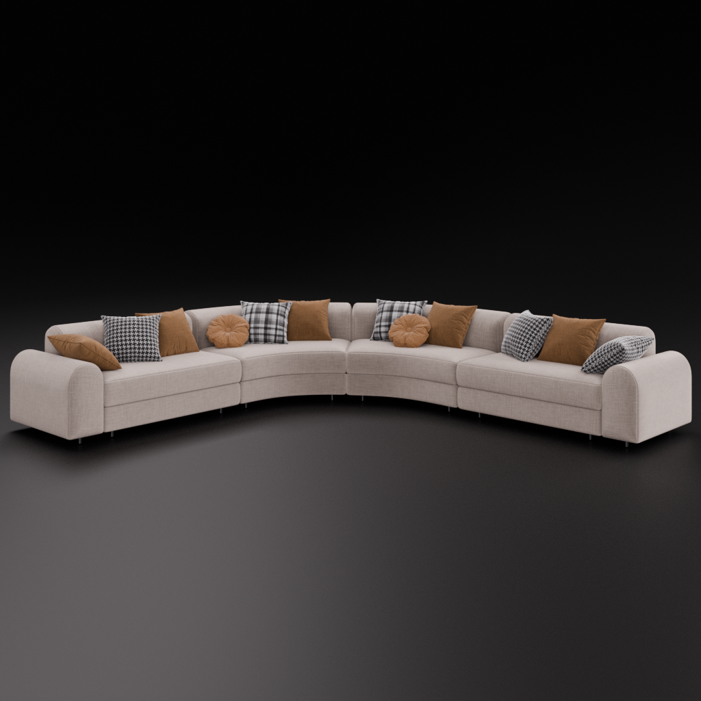 Sofa Edo | Sofas models | BlenderKit