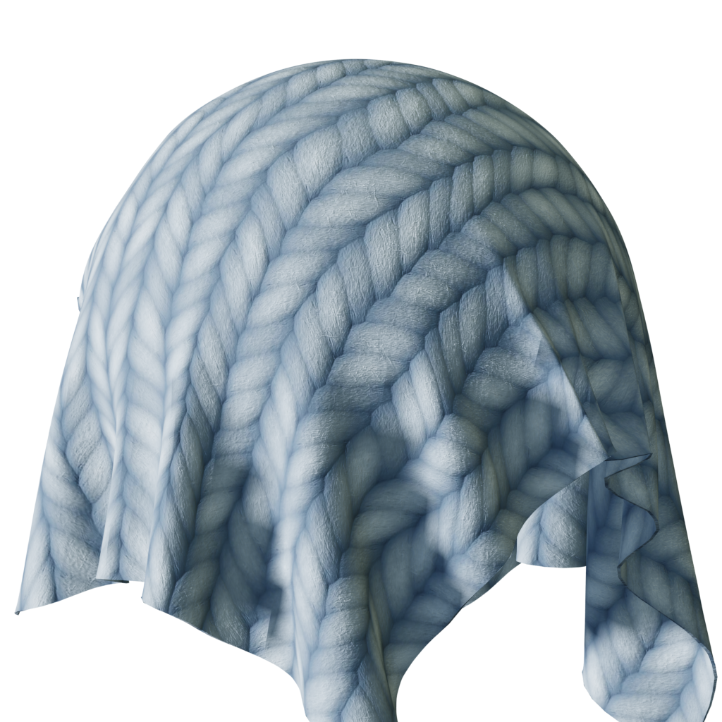 BlenderKit | Download the FREE Knitting Wool material