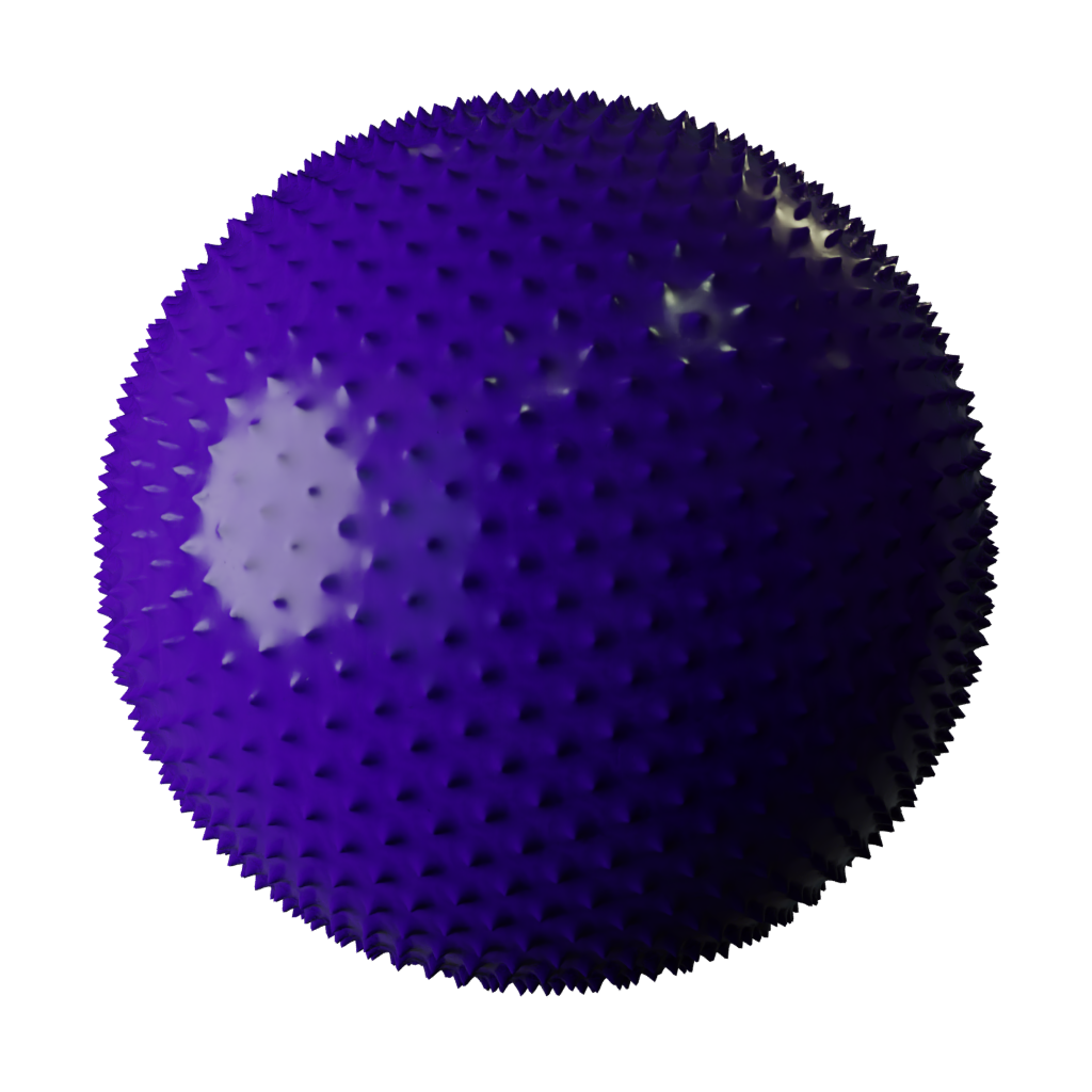 Glossy Purple Bumpy Plastic | FREE plastic materials | BlenderKit