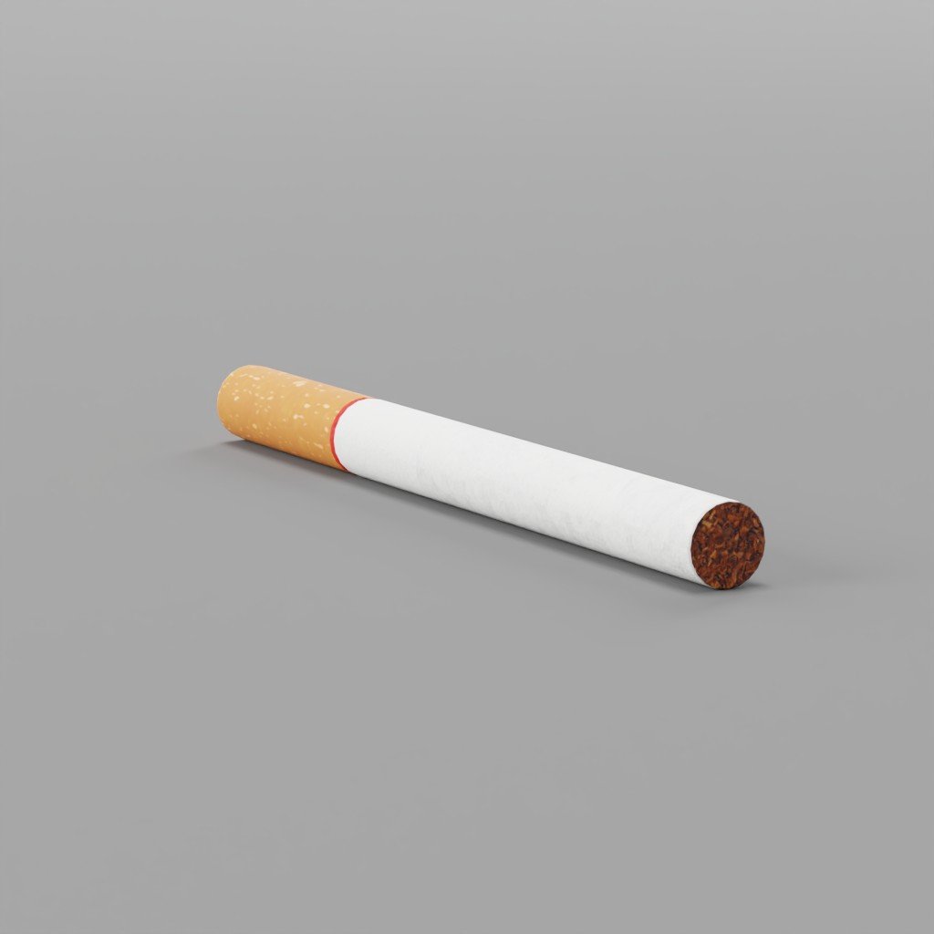 Cigarette | Accessories models | BlenderKit