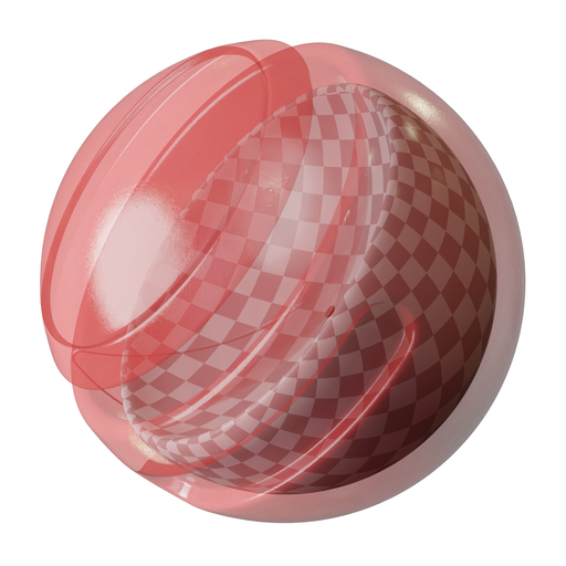 Red Transparent Plastic | FREE plastic materials | BlenderKit