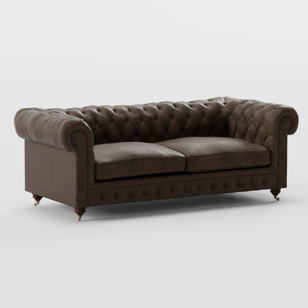 Chesterfield Sofa | Sofas models | BlenderKit