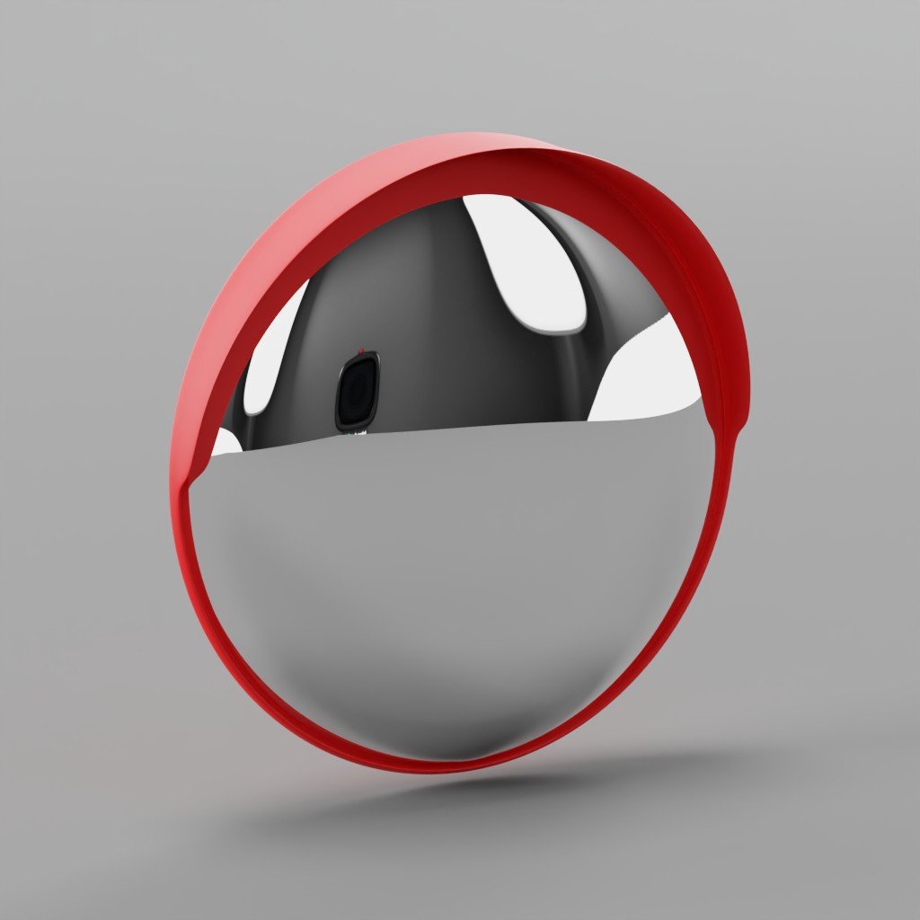 Street Mirror | Mirrors models | BlenderKit