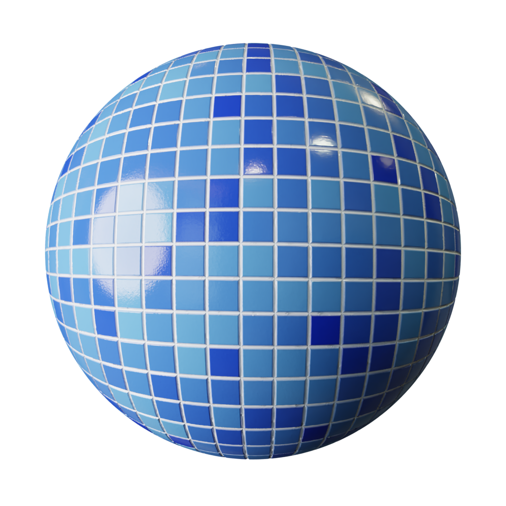 Procedural Pool Tile | FREE tiles materials | BlenderKit
