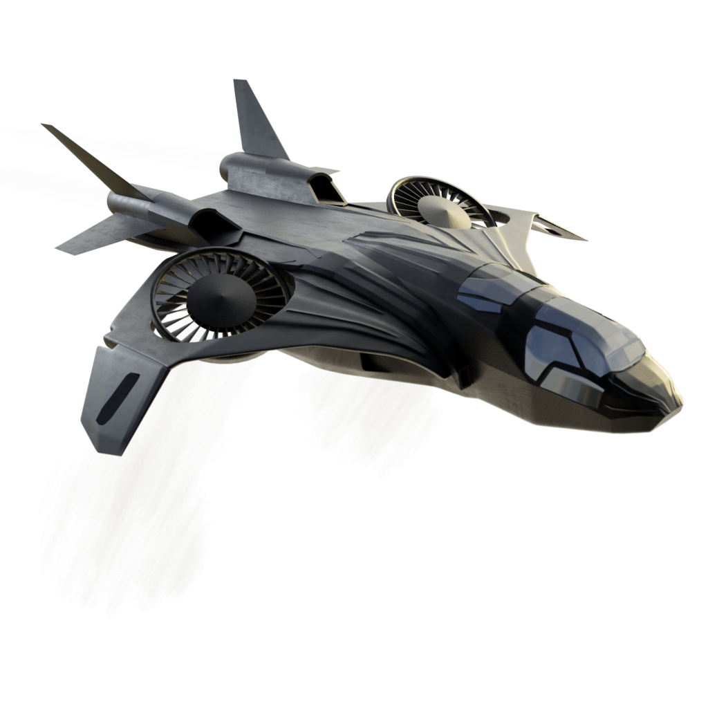 BlenderKit | Download the FREE Marvel Quinjet model