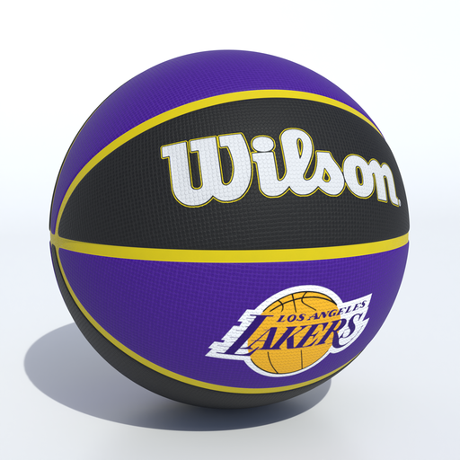 Wilson Los Angeles Lakers Basketball | Sport models | BlenderKit