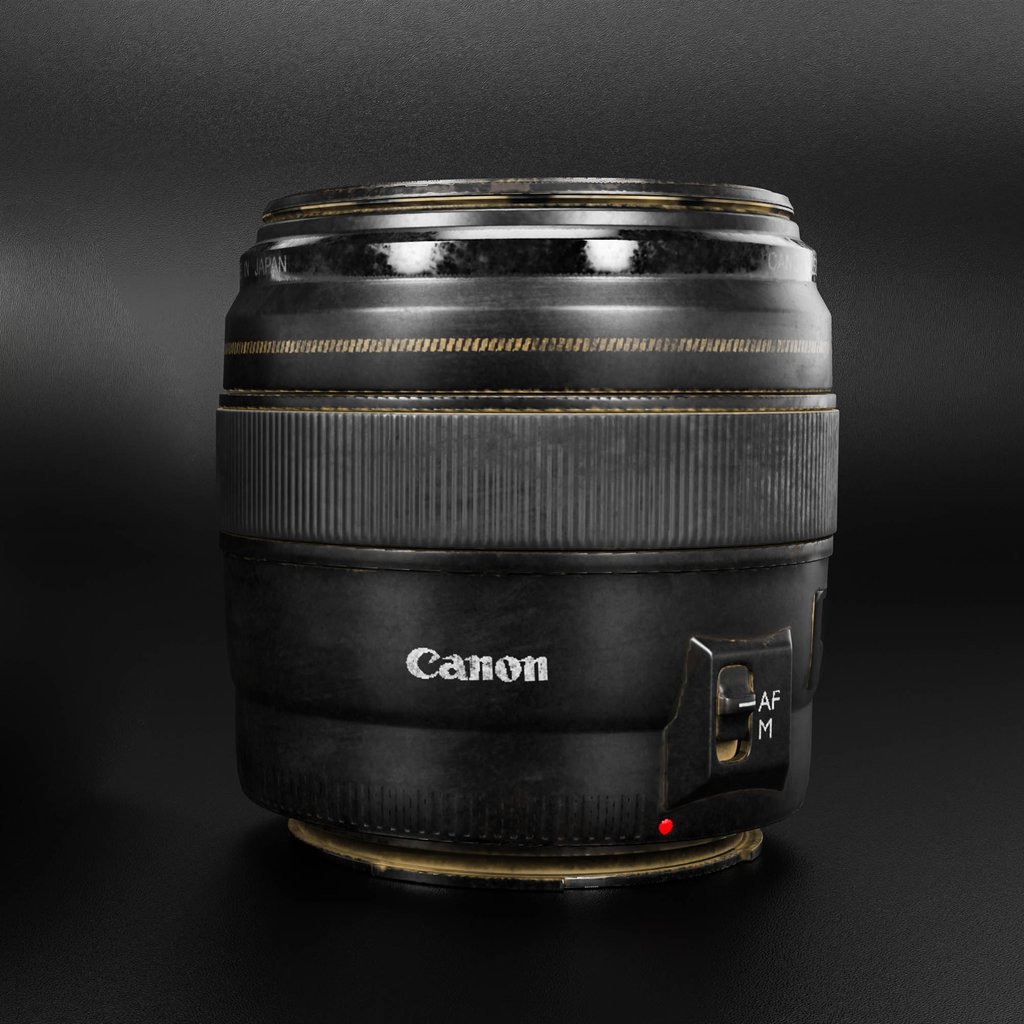 Old Camera Lens | Photography models | BlenderKit