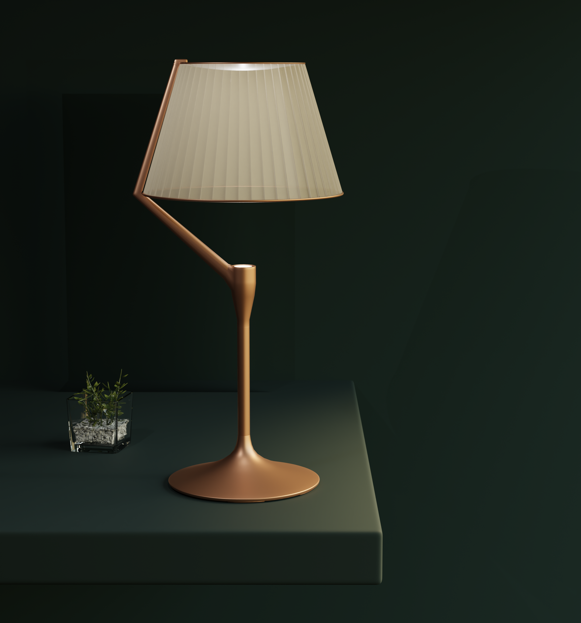 Angelo Stone Table | FREE Table Lamps models | BlenderKit