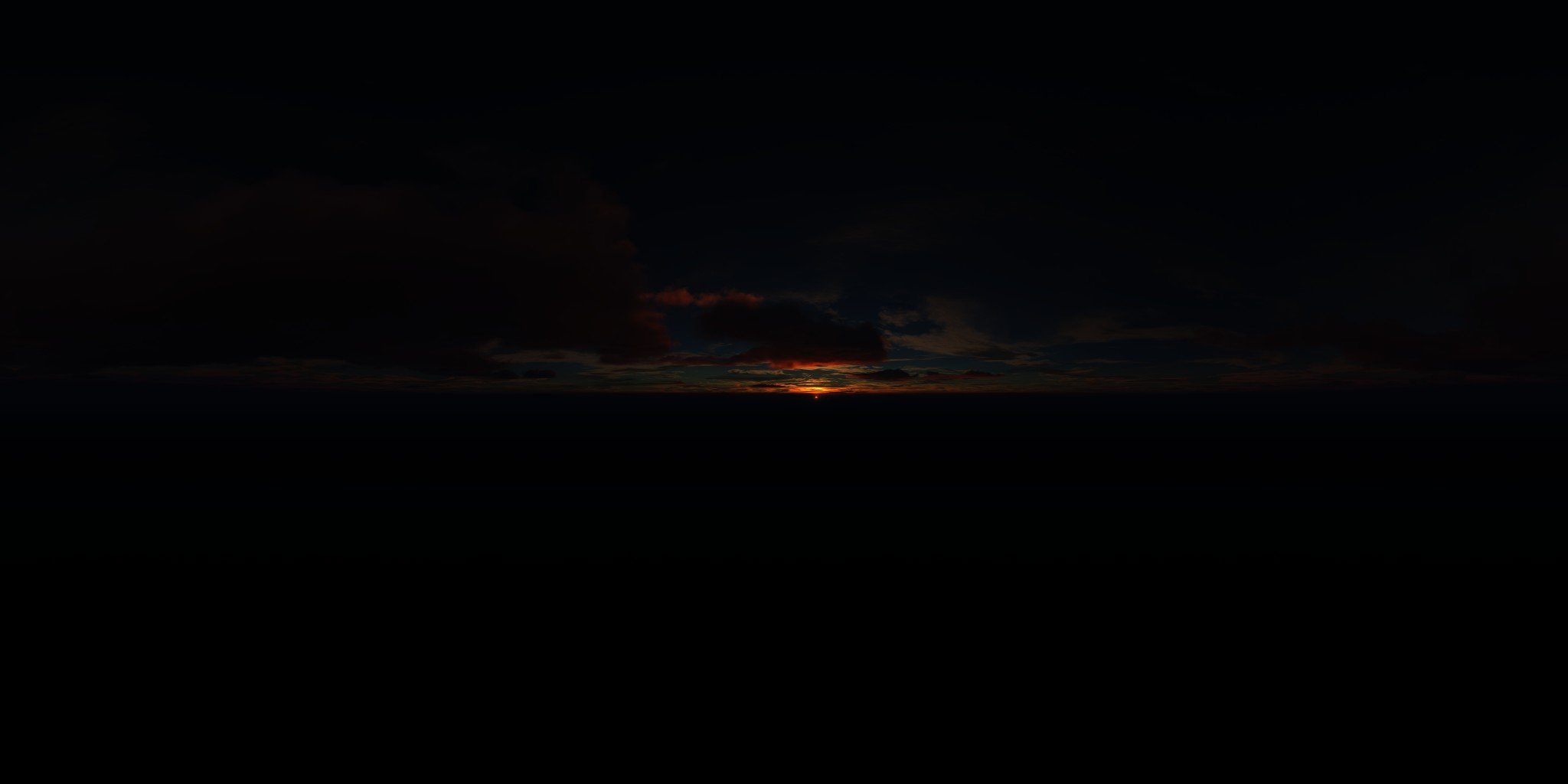 Dramatic Cloudy Sunset Sky | FREE Nature HDRis | BlenderKit
