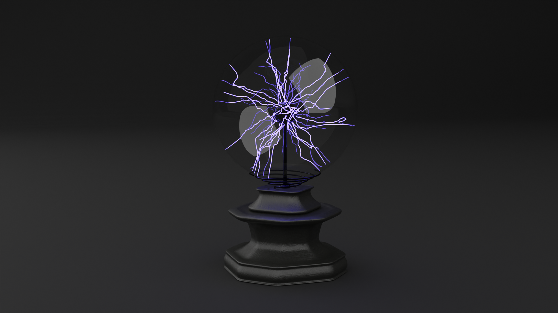 Plazma Lamp (Animated) | Table Lamps models | BlenderKit